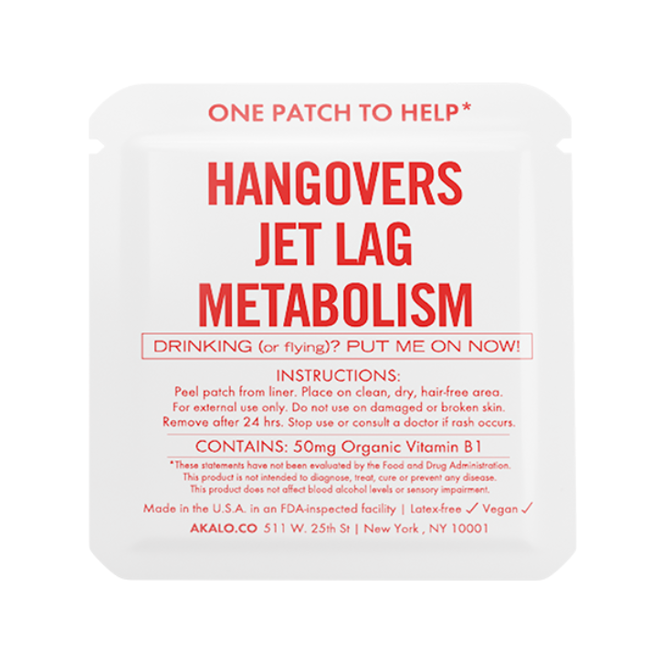Hangover and Jet Lag Prevention | AKALO Vitamin B1 Patches